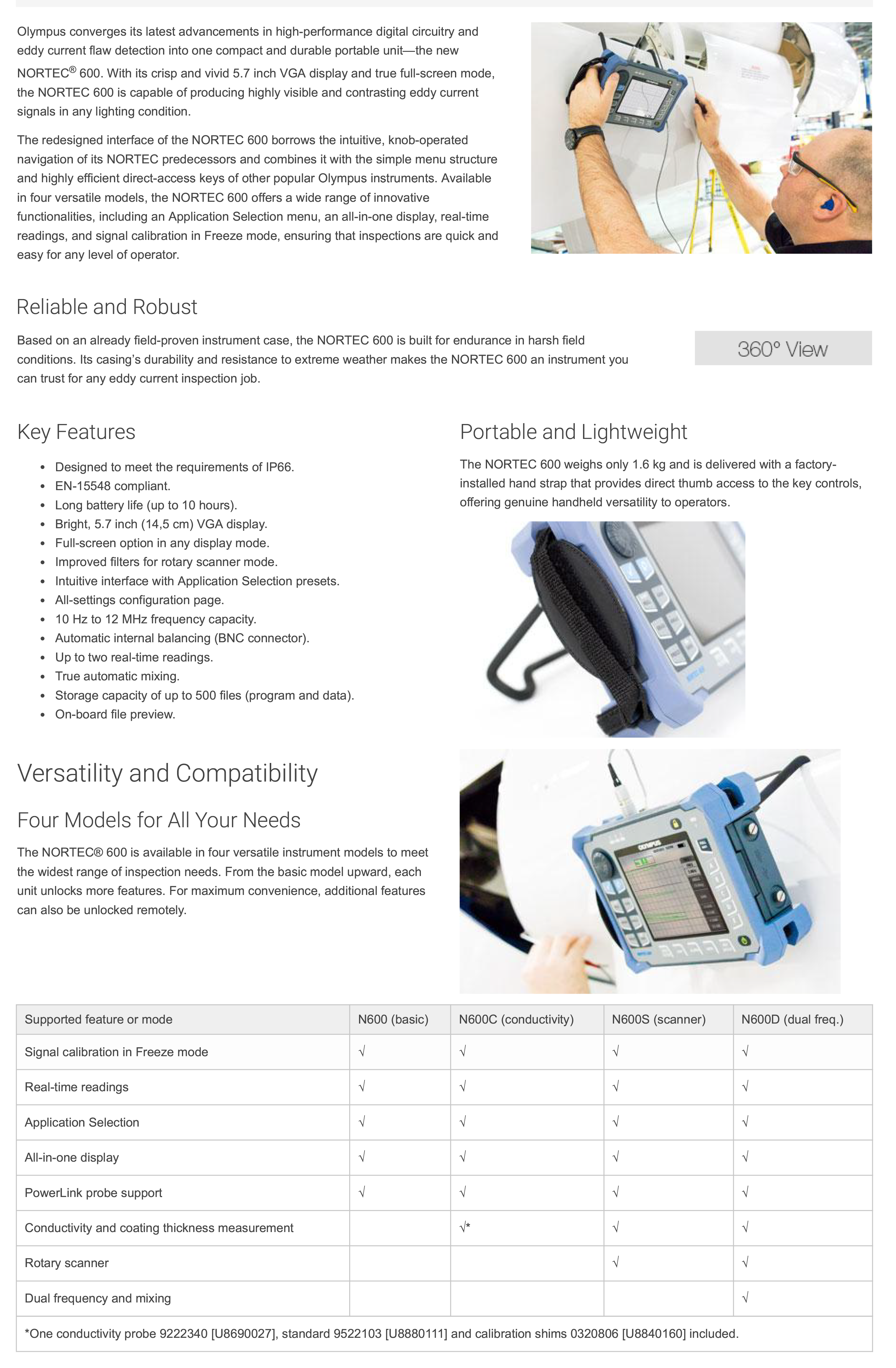 | Eddy Current Flaw DetectorNORTEC 600